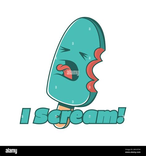 I Scream Stock Vector Images Alamy