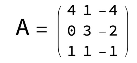 Given The Eigenvalues Of 123 And The