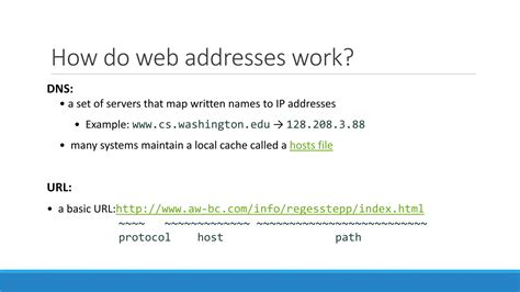 The Web Overview CSE HTML And CSS 2 Pptx