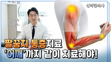 팔꿈치 통증치료 어깨까지 같이 치료해야 Youtube