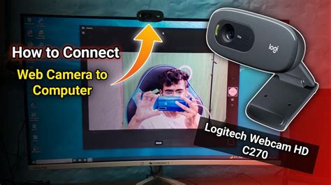 Web Camera Connection To Computer How To Use Logitech HD Webcam C YouTube