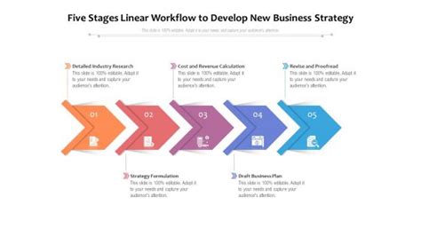 Five Stage Workflow Powerpoint Templates Slides And Graphics