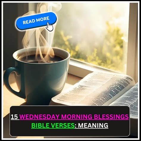 15 Wednesday Morning Blessings Bible Verses Meaning