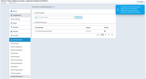 Multitech Developer Resources Installing Chirpstack Bridge