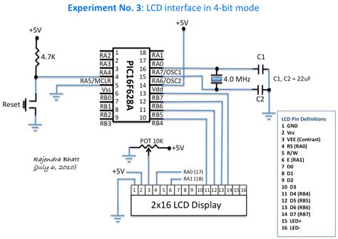 Microcontroller Schematic Diagram