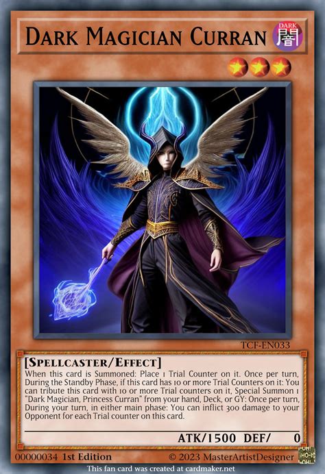 Dark Magician Curran By Masterartistdesigner On Deviantart