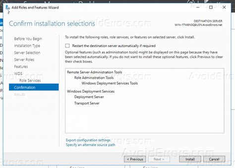 How To Install And Configure WDS In Windows Server AvoidErrors