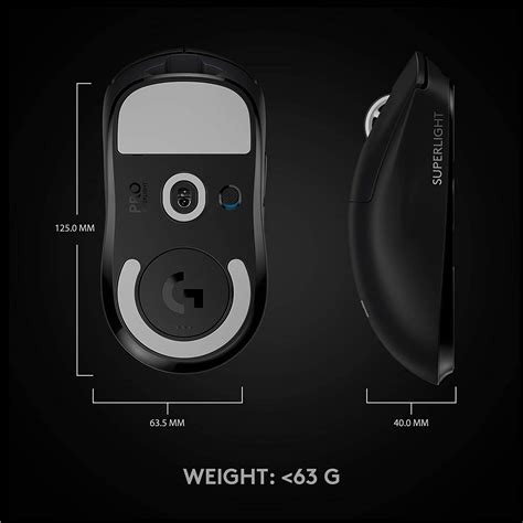Logitech G Pro Wireless Gaming Mouse เม้าส์สำหรับเล่นเกมส์ ของแท้ ประกันศูนย์ 2ปี