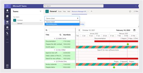 use virto resource manager spfx app in microsoft teams