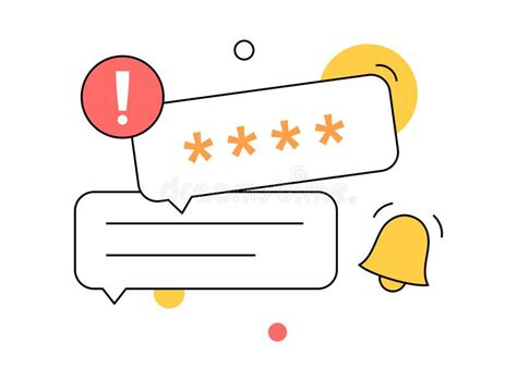 Access Denied Notification Stock Vector Illustration Of Notice 254110367