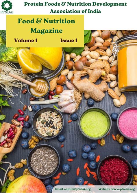 Food And Nutrition E Magazine Vol 1 Issue 1 Nutrition Meets Food Science