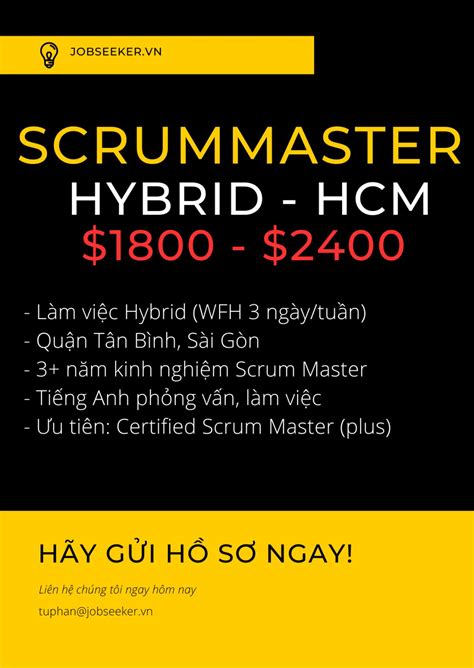 Phan Thi Cam Tu On Linkedin Scrummaster Hybrid Hcm