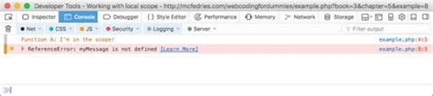Understanding Local Versus Global Javascript Variables Dummies