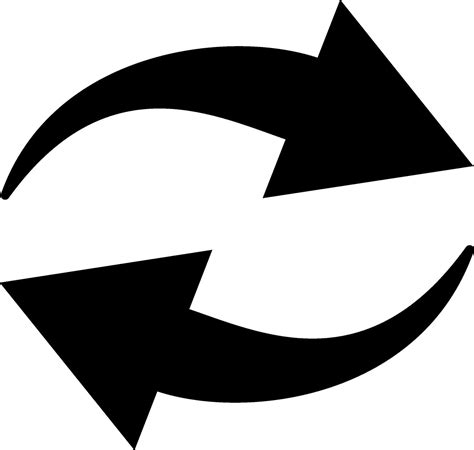 Rotating Arrows Creating A Continuous Circular Motion Symbolizing