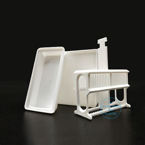 1set Lab Plastic Staining Tank Staining Rack Antig Vicedeal