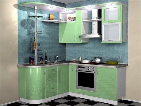 Маленькая угловая кухня (55 фото)