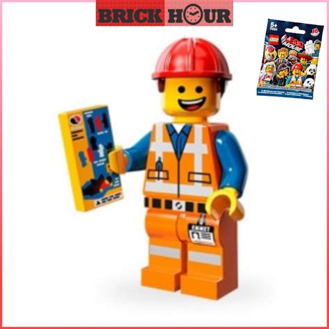 71004 3 LEGO Minifigure The LEGO Movie Series Hard Hat Emmet MISP Shopee Malaysia