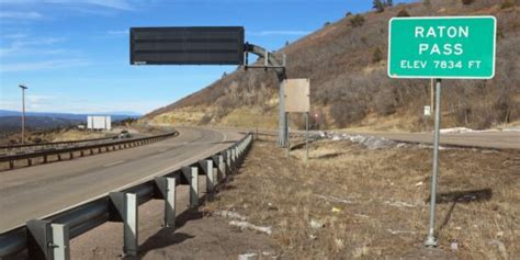 Raton Pass Trinidad Co Raton Nm Interstate 25 And Amtrak Railroad