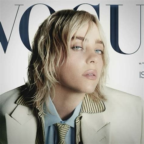 Billie Eilish Vogue Cover 2025 Billie Eilish Billie Vogue Covers