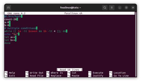 Bash While Loop Explained With Examples Foss Linux