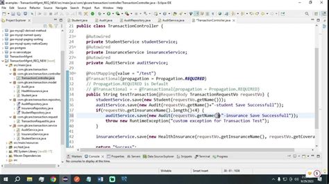 Ep 12b Spring Boot Transaction Management Example2 Youtube