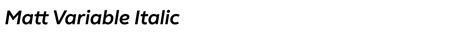 Matt Font Webfont And Desktop Myfonts