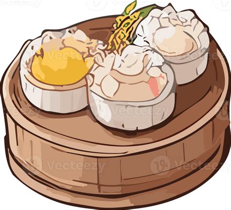 Dim Sum Delicacies A Gastronomic Adventure Ai Generative 27509932 Png