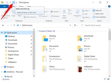 the quick access toolbar in windows 10 all you need to know digital citizen