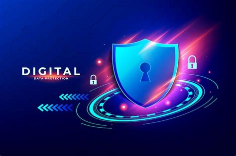 Концепции кибербезопасности и конфиденциальности Премиум векторы