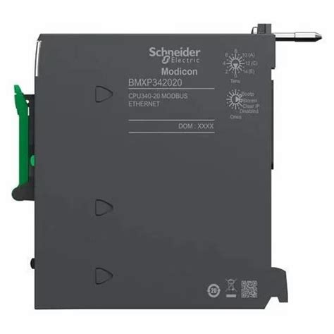 Schneider BMXP342020 Processor Module M340 Max 1024 Discrete 256 Analog I O Modbus