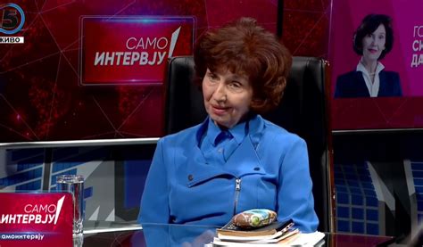 Силјановска Давкова за „шпицен градоначалник“ Човек пред да употреби нешто треба добро да размисли