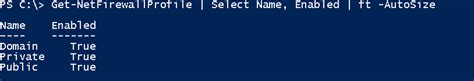 Powershell Disable Windows Firewall Enlimfa