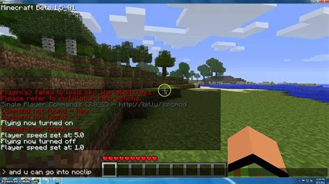 single player commands minecraft beta 1 5 01 youtube
