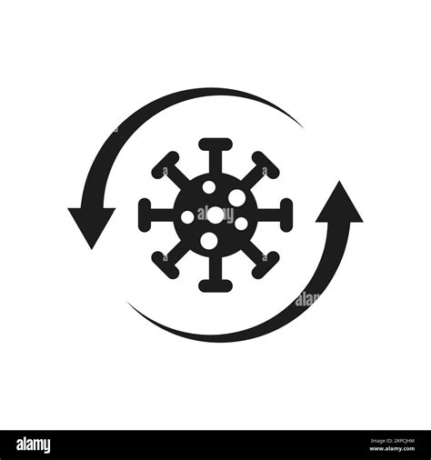 Coronavirus Covid 19 Strain Mutation Icon Stock Vector Image And Art Alamy