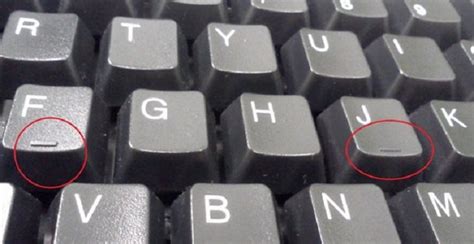Why Do The F And J Keys On Keyboards Have Bumps On Them Who Invented It Check Here