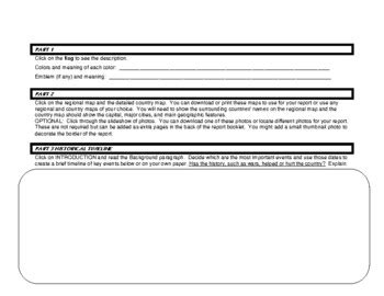 Country Report 6 9 Guided Analysis Using The CIA World Factbook Website