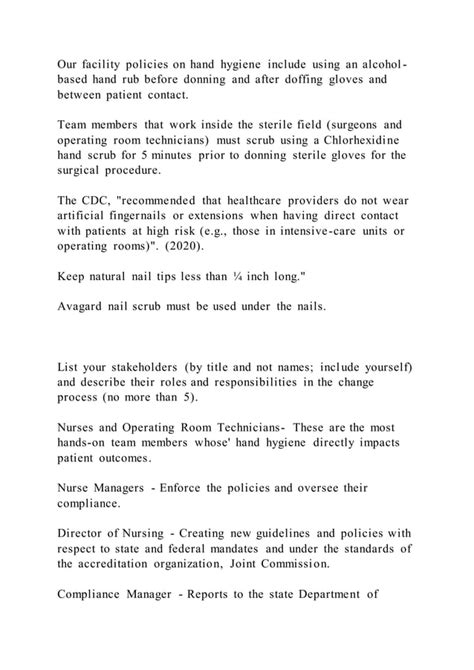 1 Week 6 Assignment Ebp Change Process Form Ace Star Model DOCX Infectious Diseases