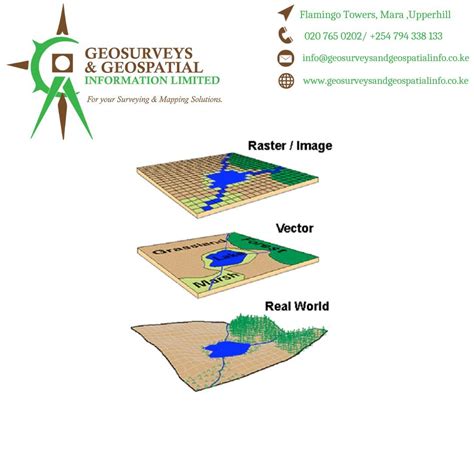 Gis Data Vectors And Raster Data Geosurveys And Geospatial Info Ltd Posted On The Topic Linkedin