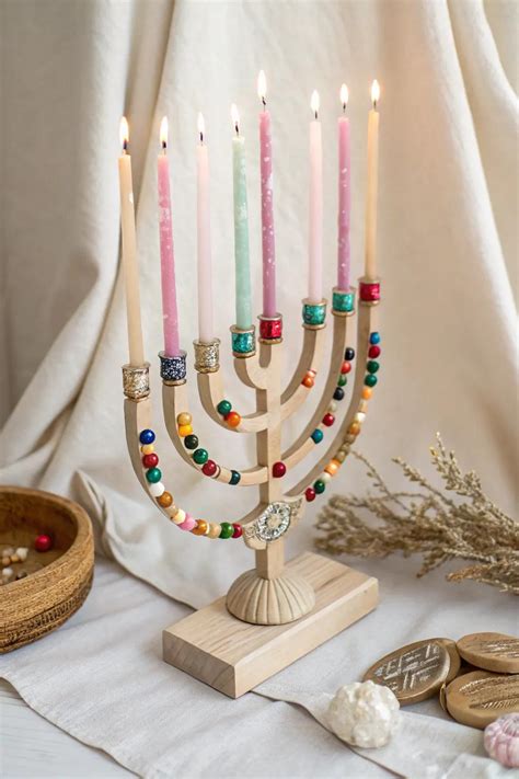 15 Creative Diy Menorah Ideas For Your Home Diy Sprout