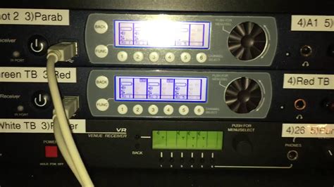 Lectrosonics RF Rack At Rodeo Houston YouTube