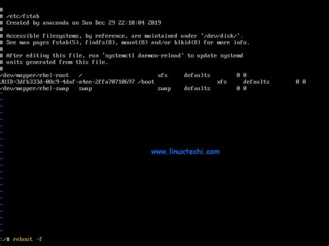 how to boot rhel 8 centos 8 in rescue mode