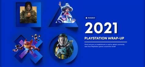 Ps 2021年度回顾页面上线 可免费得4款psn头像 Donews游戏