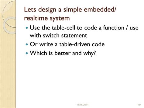 PPT Designing Realtime Systems Embedded Systems PowerPoint Presentation ID 6669652