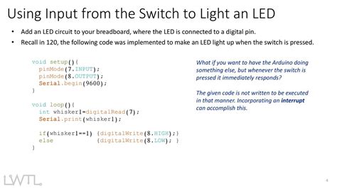 Implementing Switches Using Interrupts Ppt Download