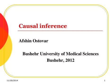 PPT Causal Inference PowerPoint Presentation Free Download ID 6896334