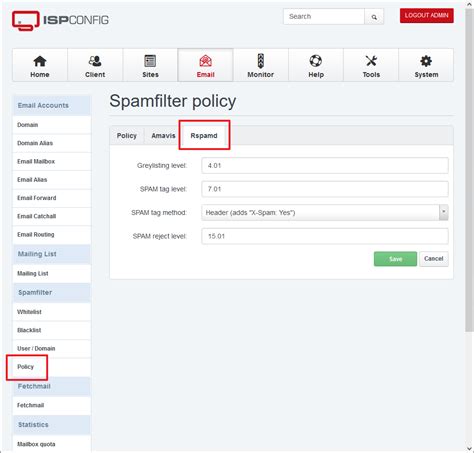 Rspamd Dovecot Ispconfig Automatic Spamham Training Allerstorferat
