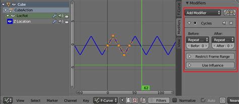 Animation Is There A Way To Copypaste Keyframes To A Extrapolation Cycle Blender Stack