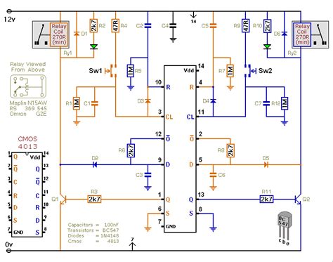 Toggle Switch No 3 Control Circuit Circuit Diagram