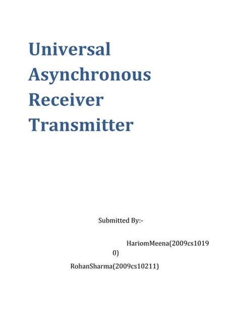 407841208 Modular Uartpptx Design And Architecture Pptx