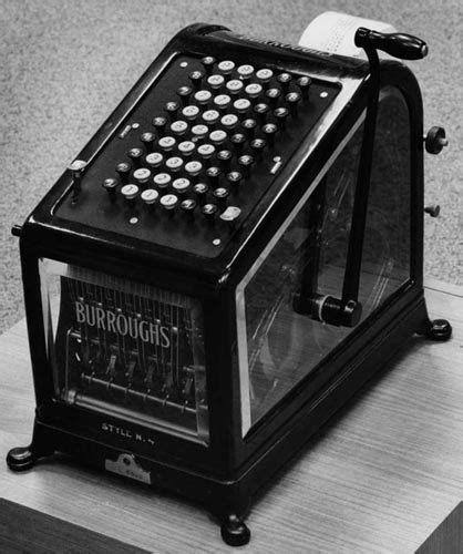 William Burroughs Adding Machine